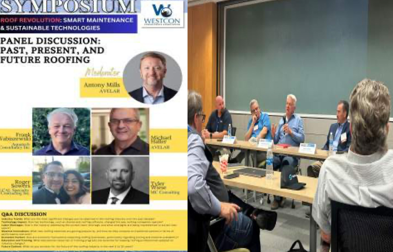 Westcon Symposium on Roof Resolution: Smart Maintenance and Sustainable ...